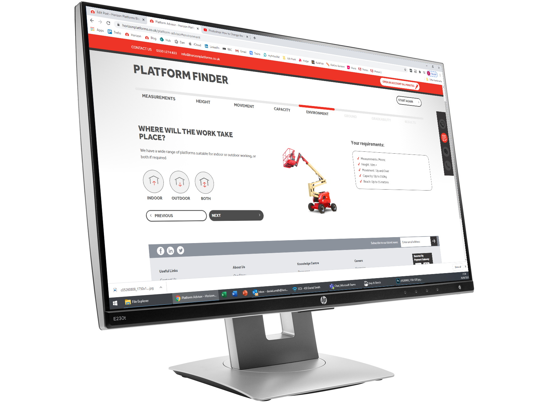Making Access Platform Selection Easy - Introducing the Platform Finder